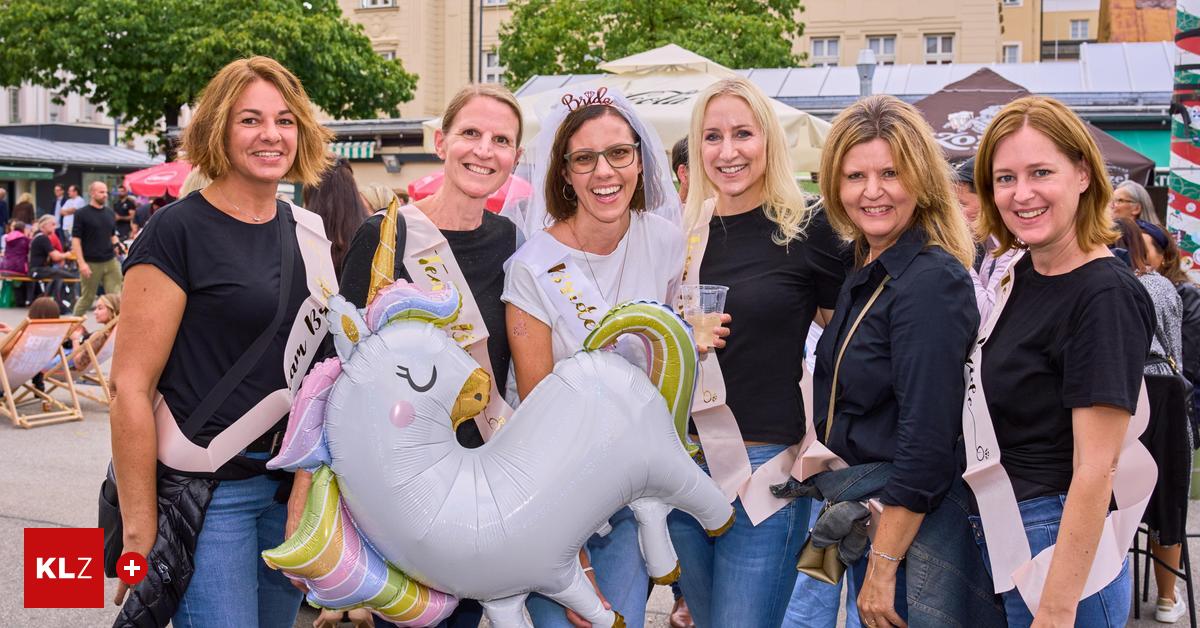 Klagenfurt: So stimmungsvoll war der letzte After-Work-Markt des Jahres